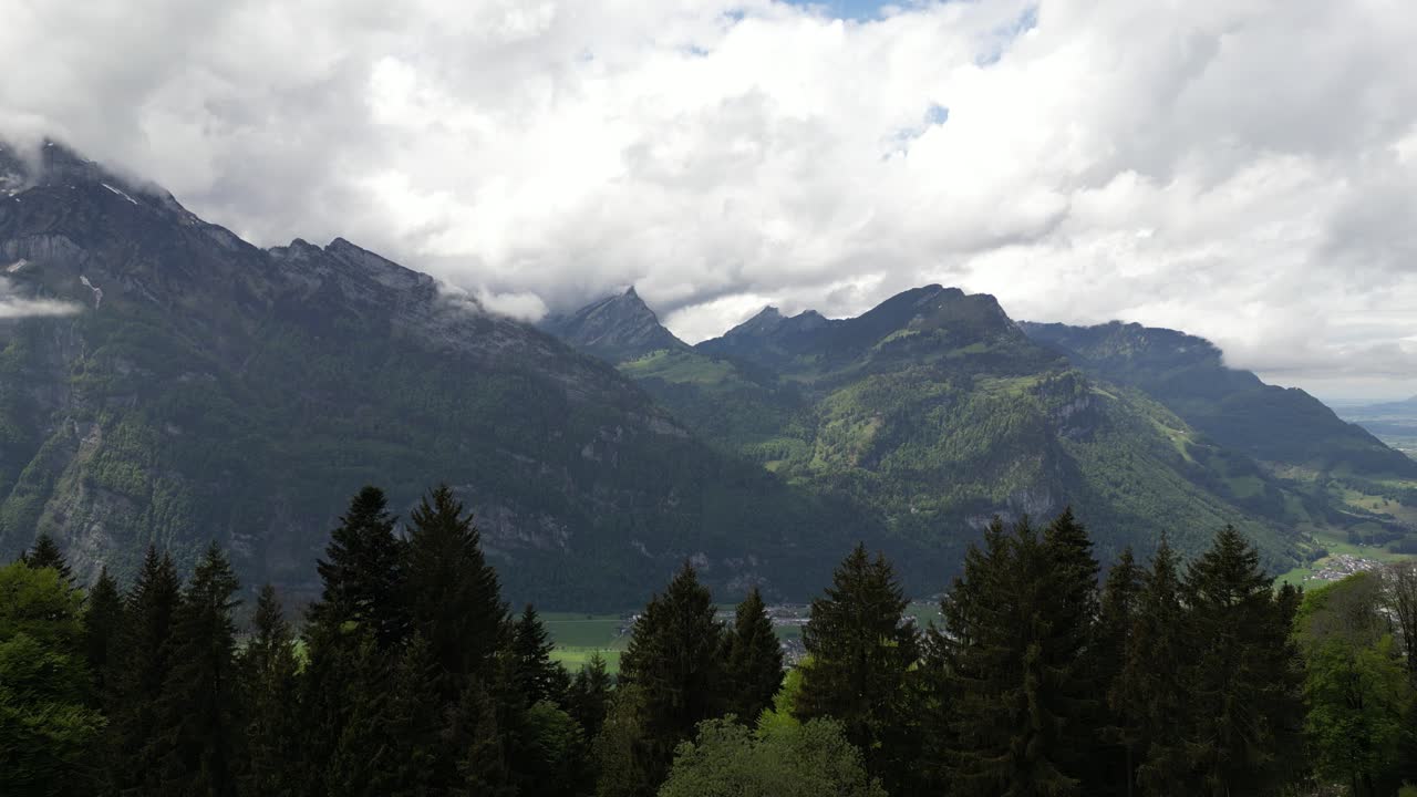 Premium stock video - The scenic view of glarus, switzerland, as ...