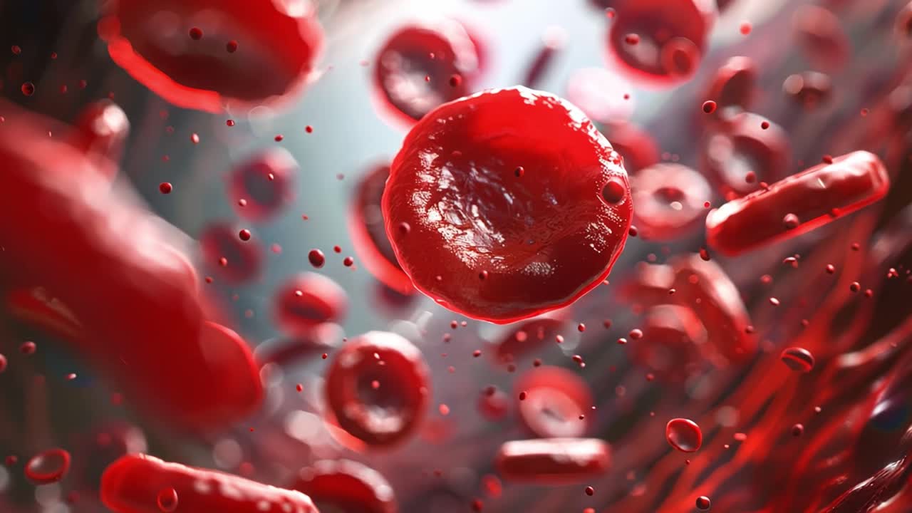 Red Blood Cells | Premium Stock Video Footage