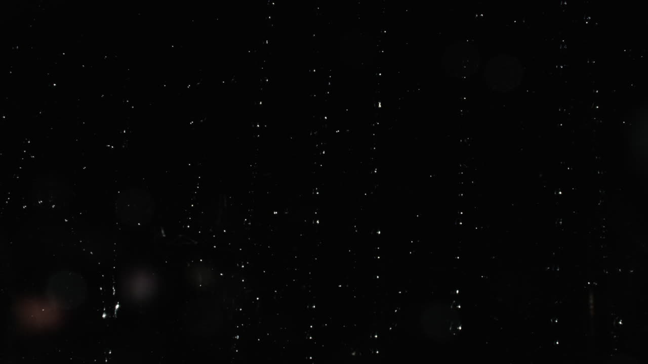 Rain on screen overlay effect, bokeh Premium Stock Video Footage