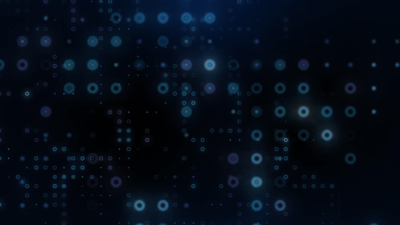 Premium stock video - Abstract 3d motion digital data particle cyber ...