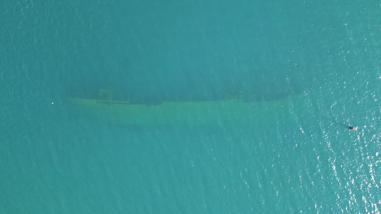 Premium stock video - Ss probitas italian world war 2 shipwreck in ...